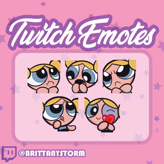 Twitch Emote - Bubbles Emote Pack - Etsy