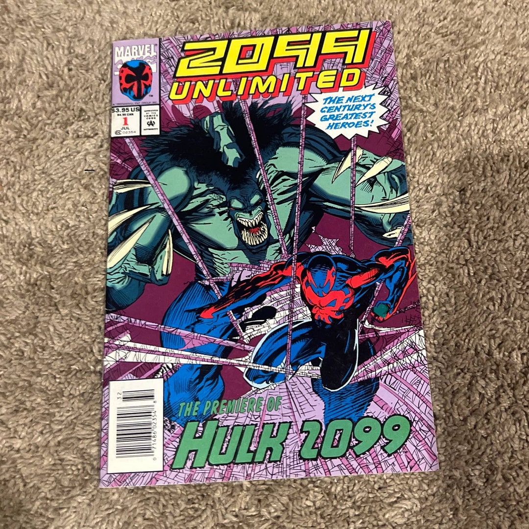 2099 Unlimited 1 Spider-man 1st Hulk 2099 UPC Newsstand 1993 - Etsy
