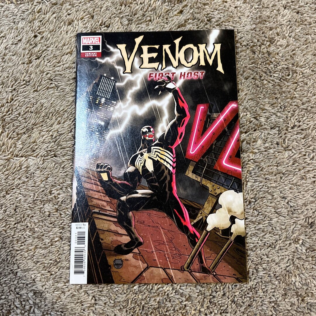 Venom First Host 3 Johnson Variant CGC First Sleeper Symbiote - Etsy