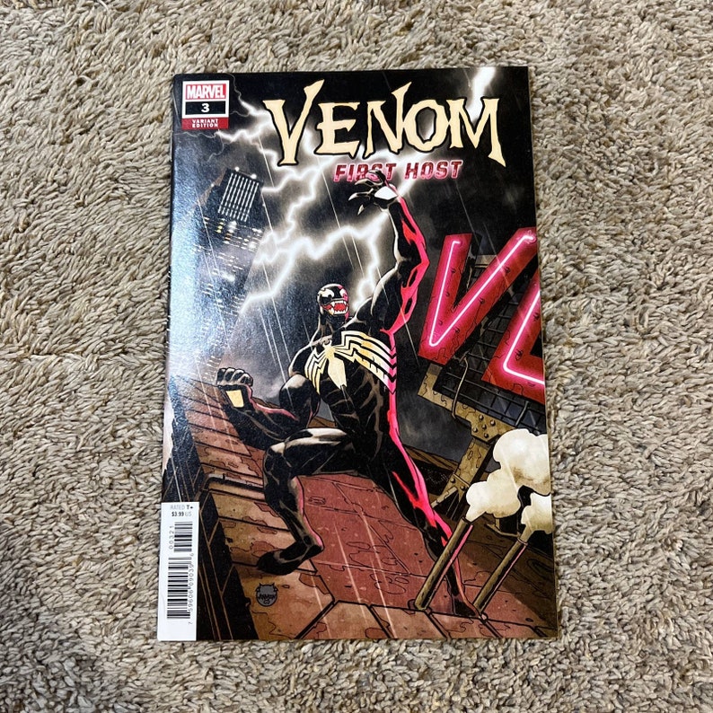 Venom First Host 3 Johnson Variant CGC First Sleeper Symbiote - Etsy