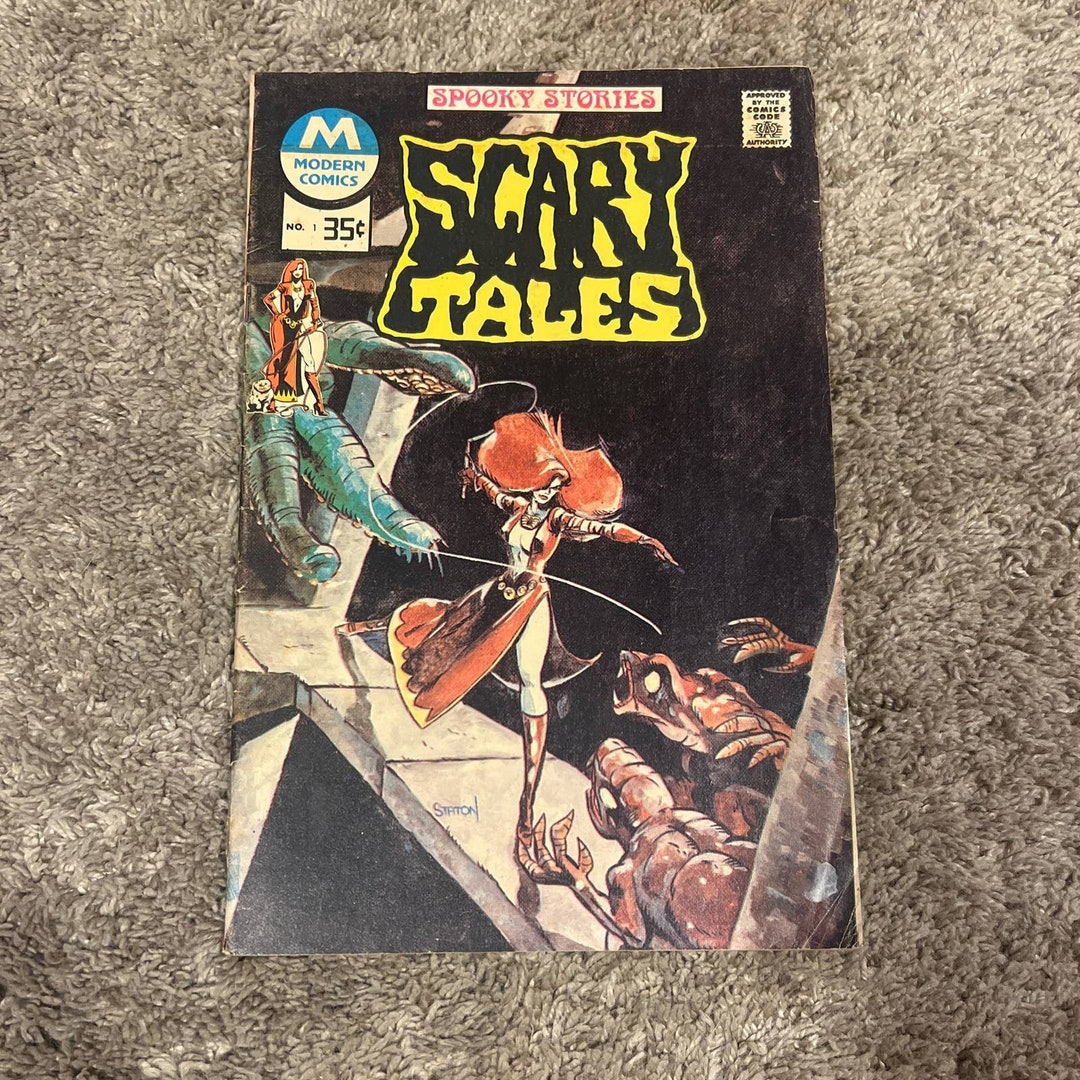 Scary Tales #1 Origin Countess Von Bludd Modern Comics 1975 - Etsy