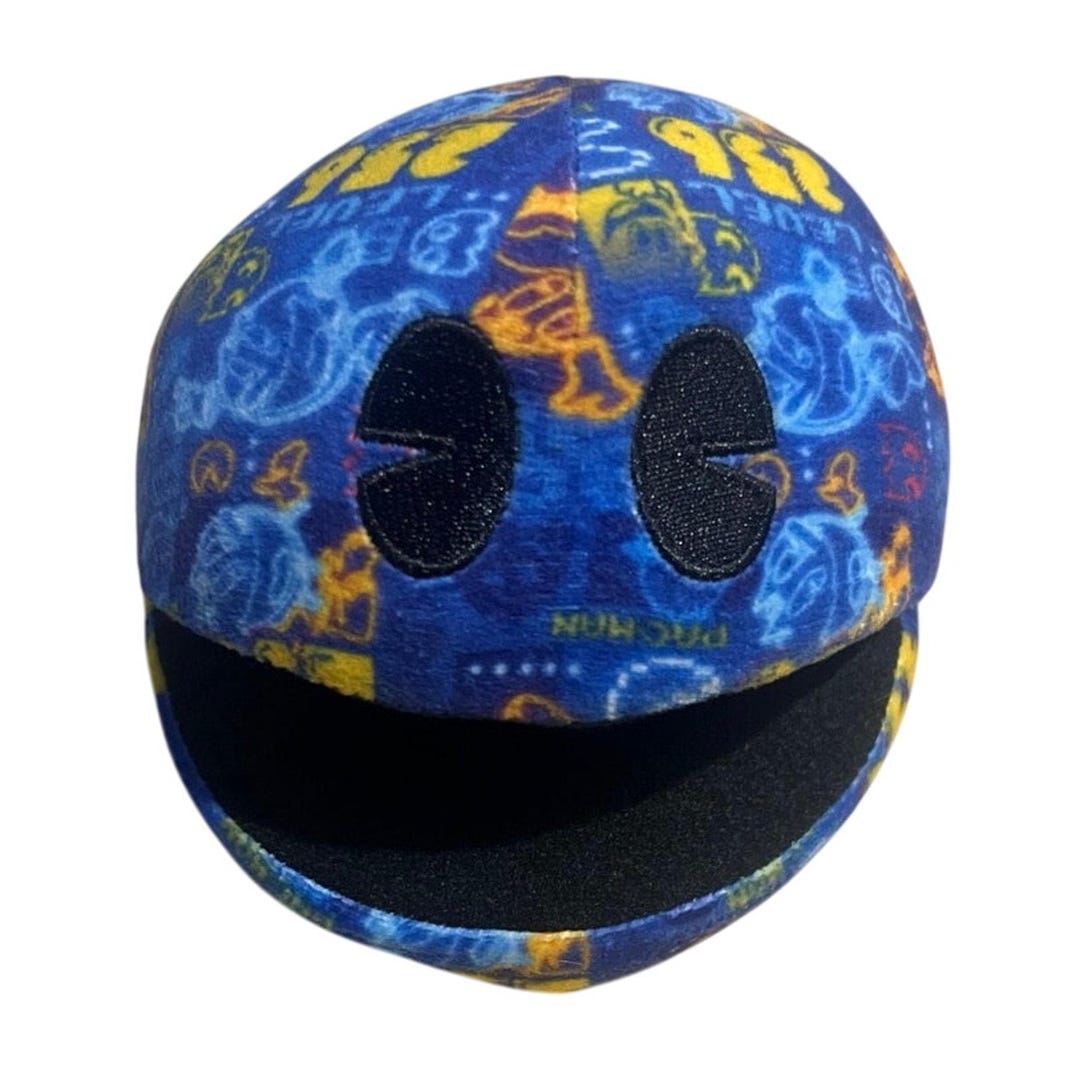 Pac Man Plush Toy Blue Round Special Edition 5 Inch. New Without Tag ...