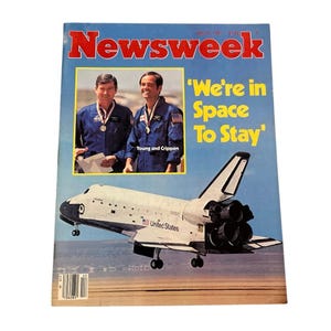 Newsweek Magazine April 27 1981 Space Shuttle Columbia First Flight to ...