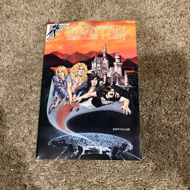 Rock Fantasy Comic 1, 3 Rock N Roll Comics 6, 7, 13 1990 - Etsy