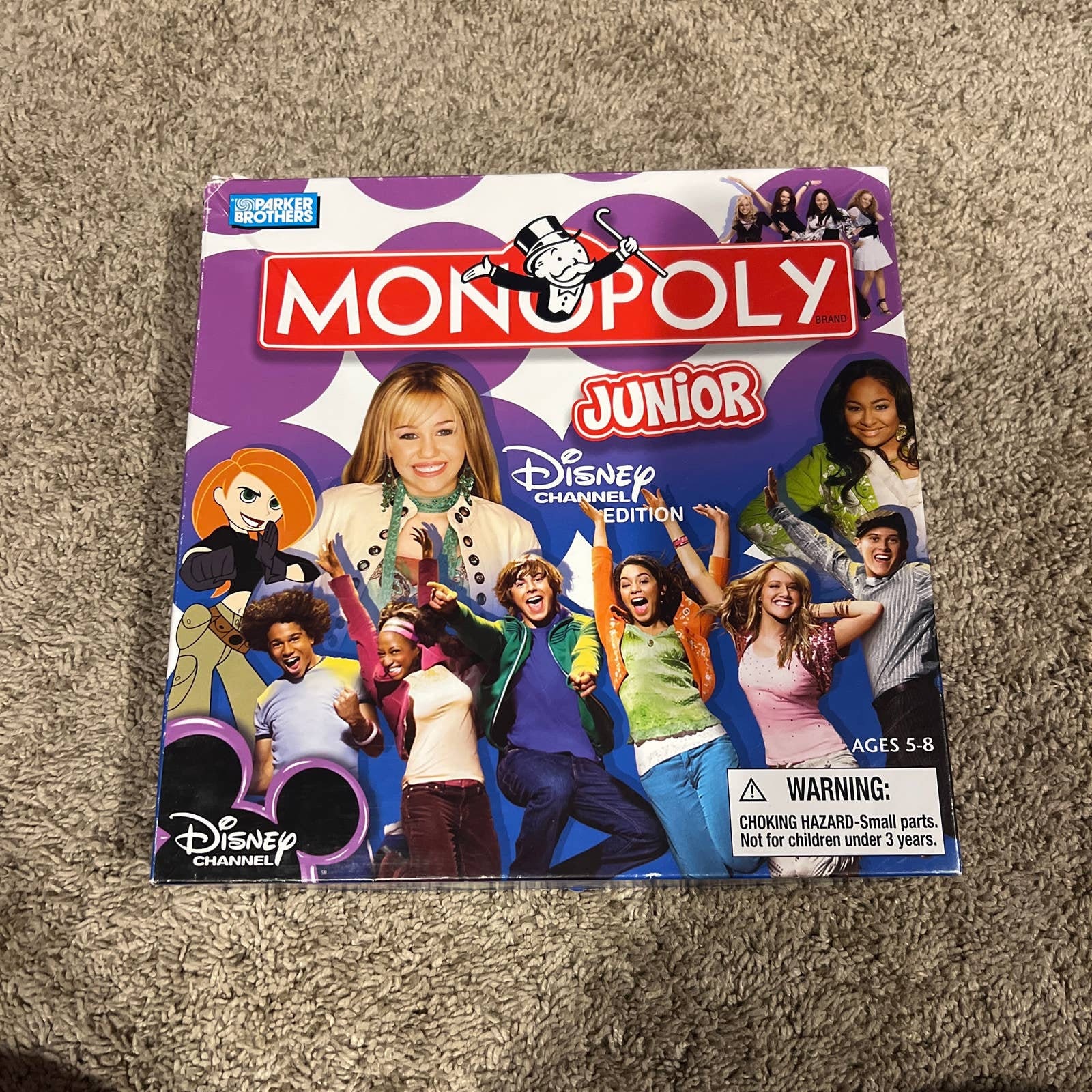 Monopoly Junior Disney Channel Edition Play Set Game Complete - Etsy