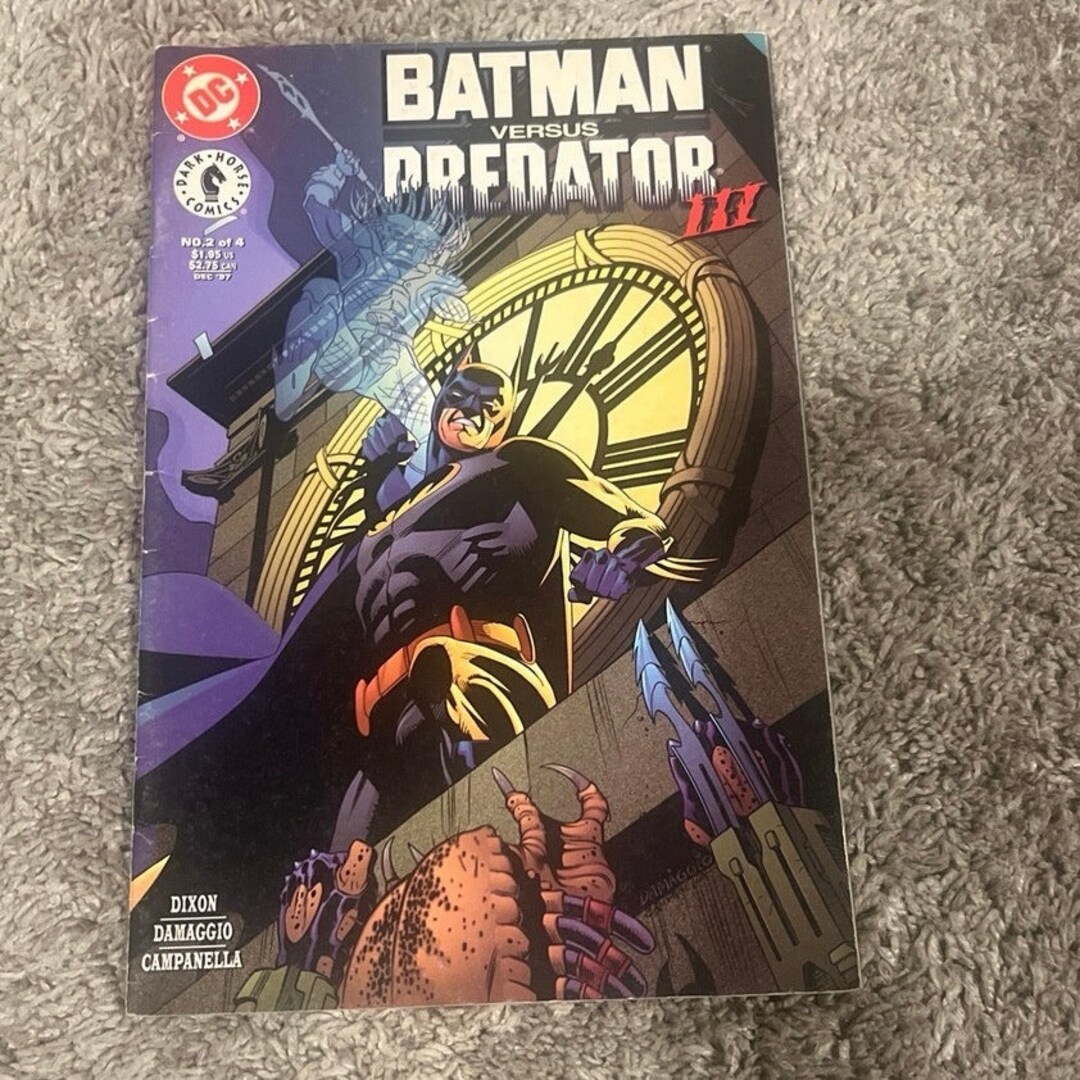 Batman Verses Predator III #2 Comics Dec 1997 - Etsy