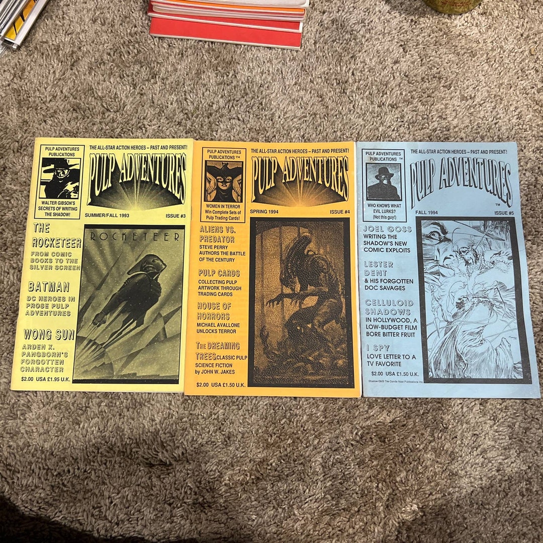 Pulp Adventures 3, 4, 5 Rocketeer, Alien Vs Predator Rare - Etsy