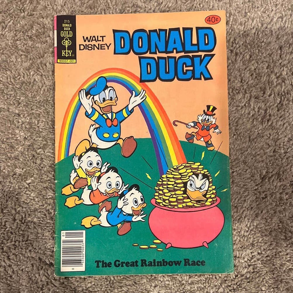 Walt Disney's Donald Duck 215, Gold Key Comics - Etsy