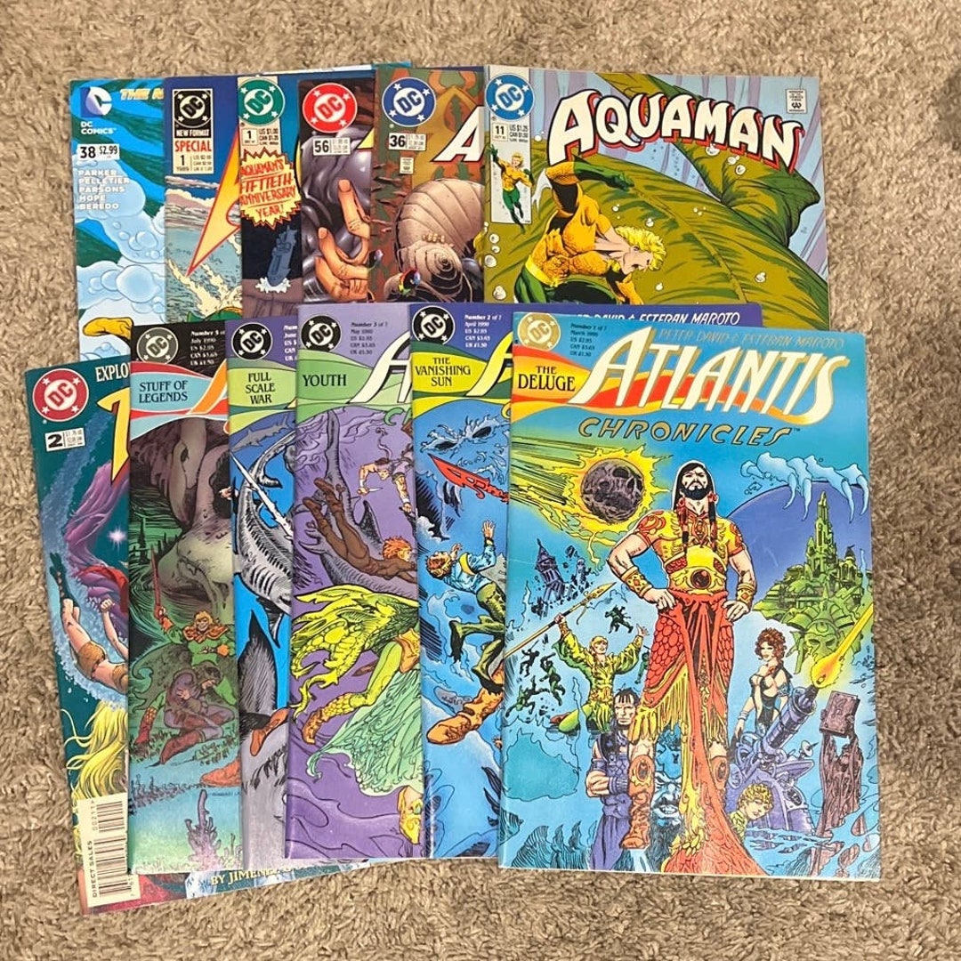 Atlantis Chronicles 1-5 Tempest 2 Aquaman 1, 11 Comic Lot of 12 - Etsy