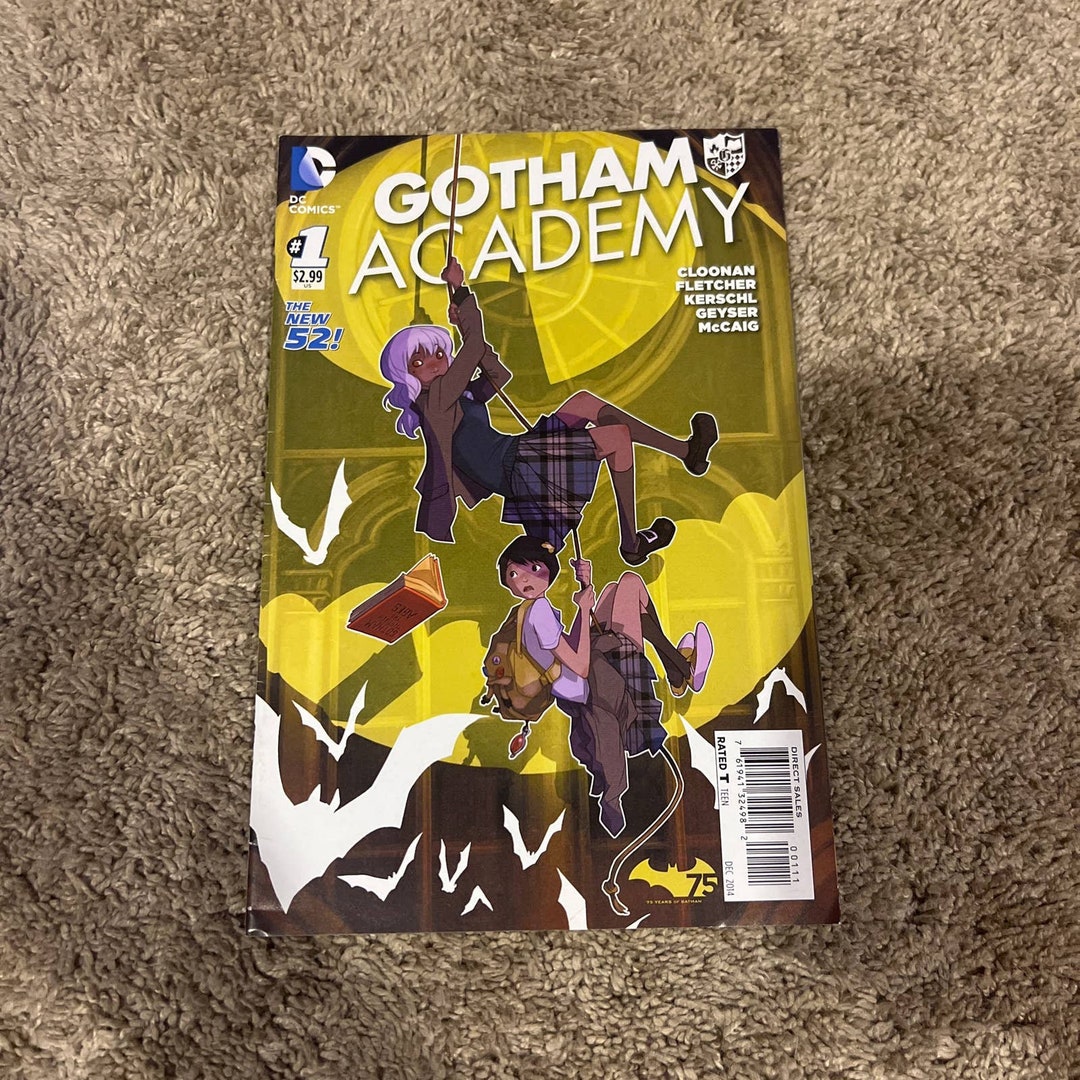 Gotham Academy 1 KEY First Mia maps' Mizoguchi 2014 DC Comics Robin - Etsy