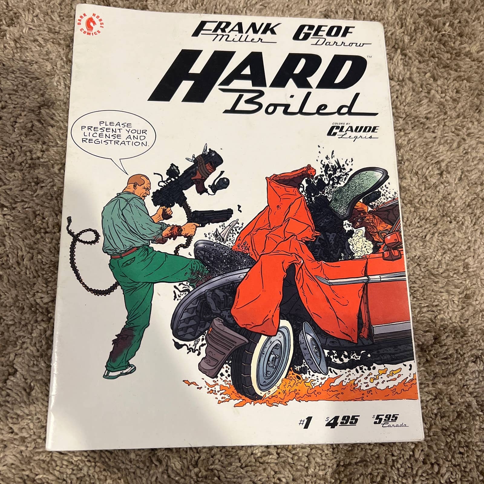 Hard Boiled Frank Miller Figure