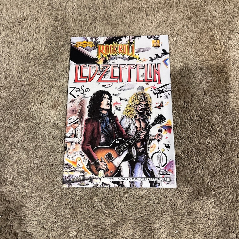 Rock Fantasy Comic 1, 3 Rock N Roll Comics 6, 7, 13 1990 - Etsy