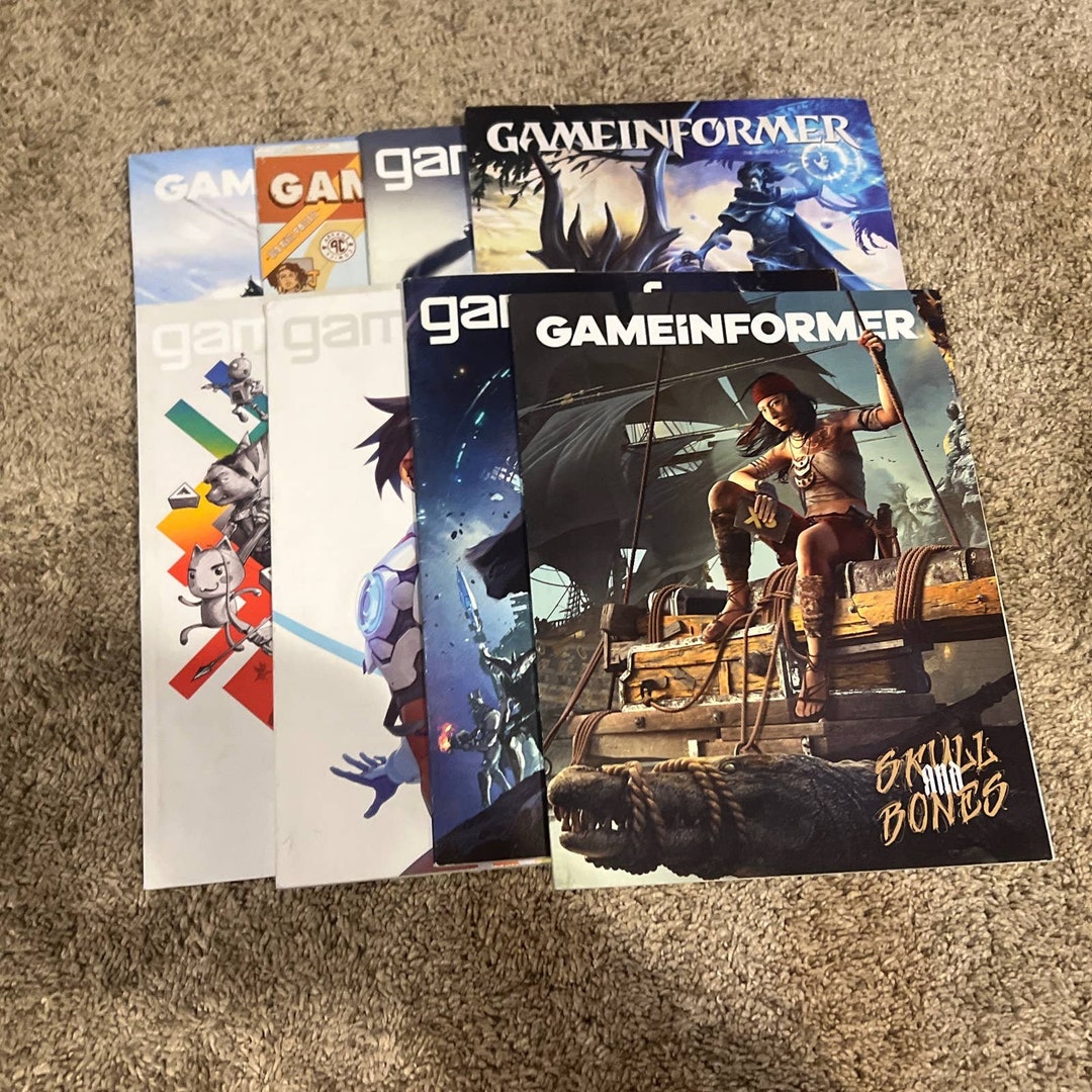 Game Informer Magazine Lot of 8 God of War, Overwatch, Resident Evil - Etsy