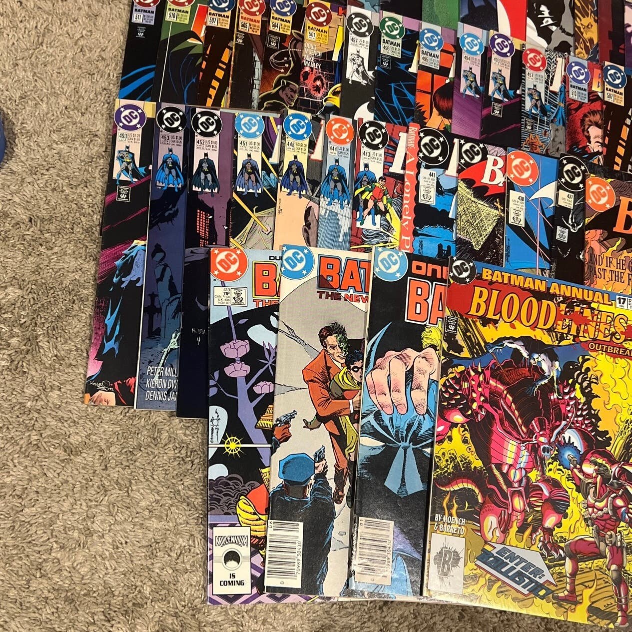 Batman #403- 697 Comic Lot 49 Comics in Total See Description - Etsy