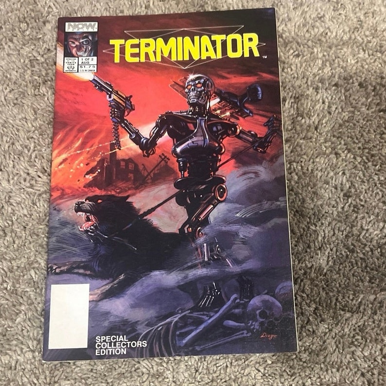 Terminator #1 Special Collectors Edition 1990 - Etsy