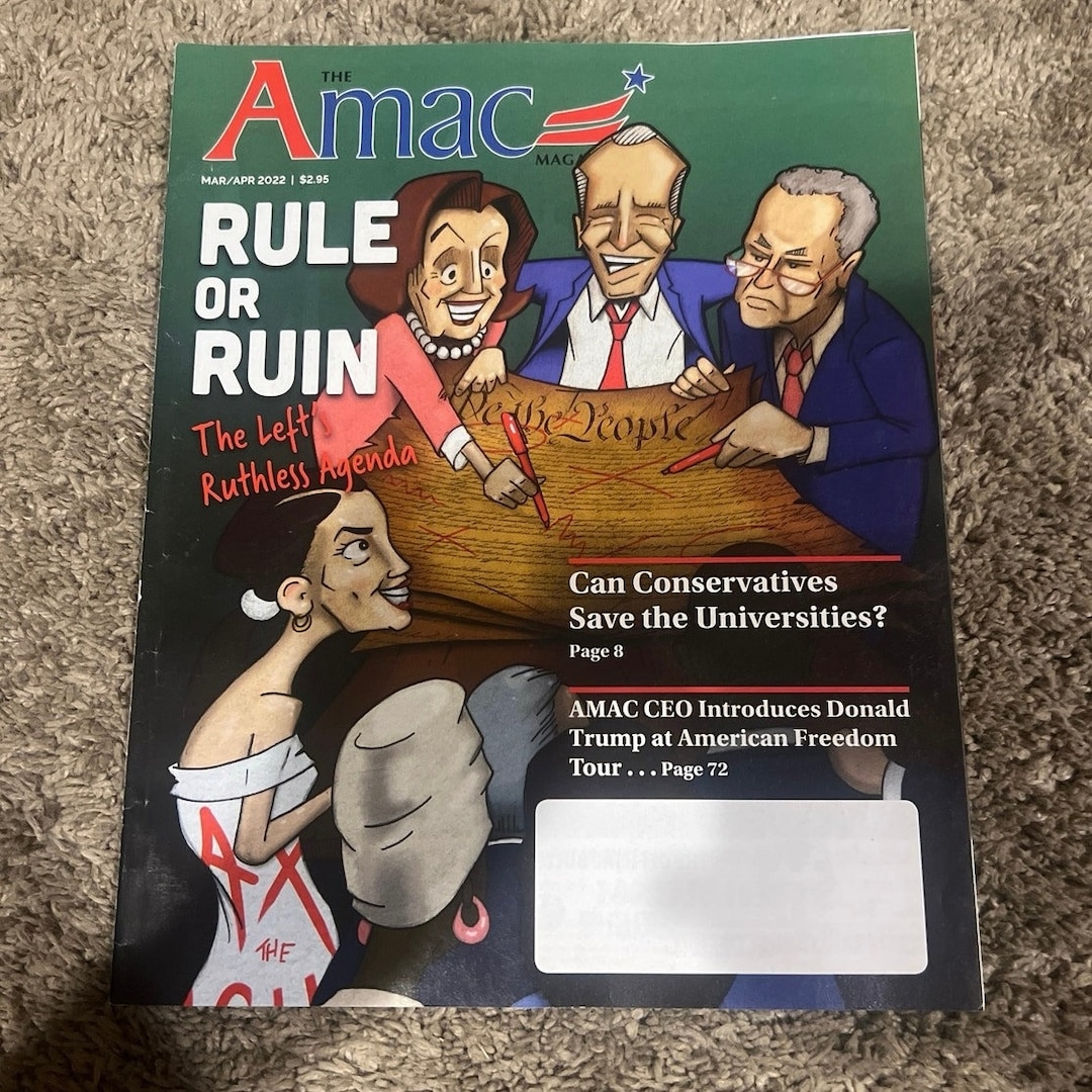 AMAC Conservative Magazine March April 2022 Edition - Etsy