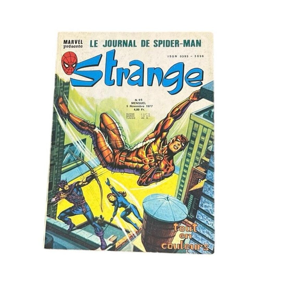 Strange 95 December 1977 Spider-man's Diary in Color Le Journal De ...
