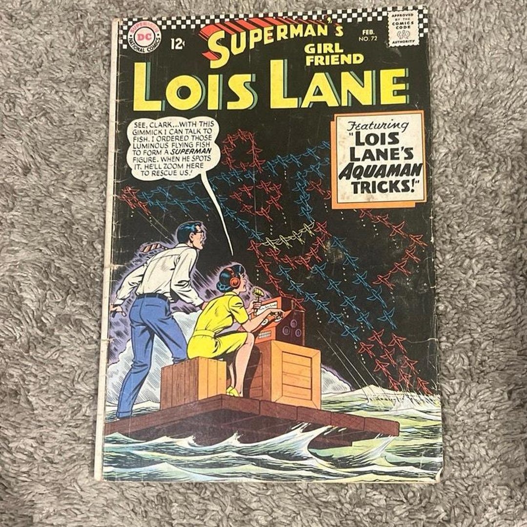 Superman's Girl Friend, Lois Lane #72 DC Comics 1967 - Etsy