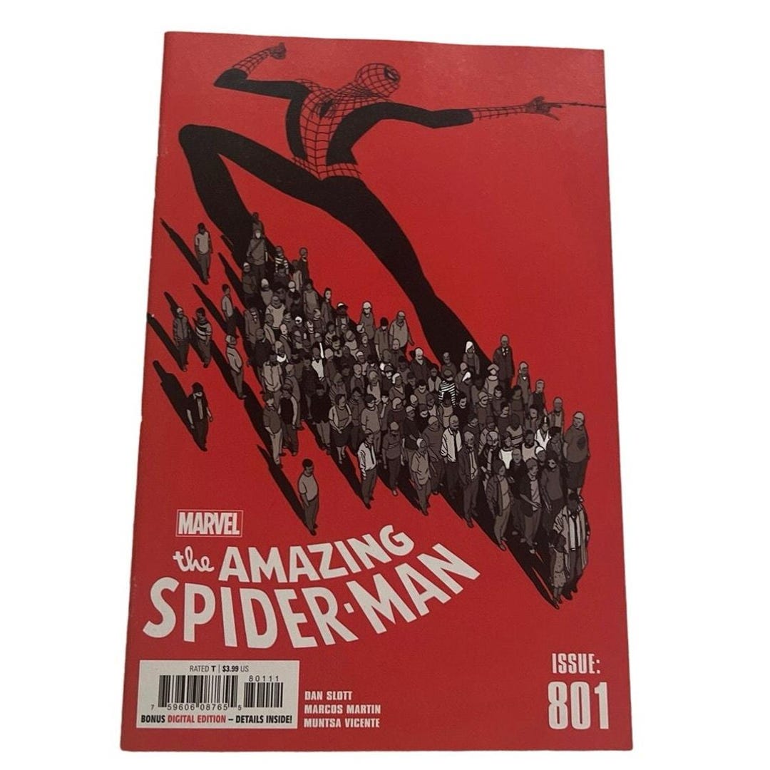 Amazing Spider-man #801 Dan Slott's Final Issue Marcos Martin Cover - Etsy