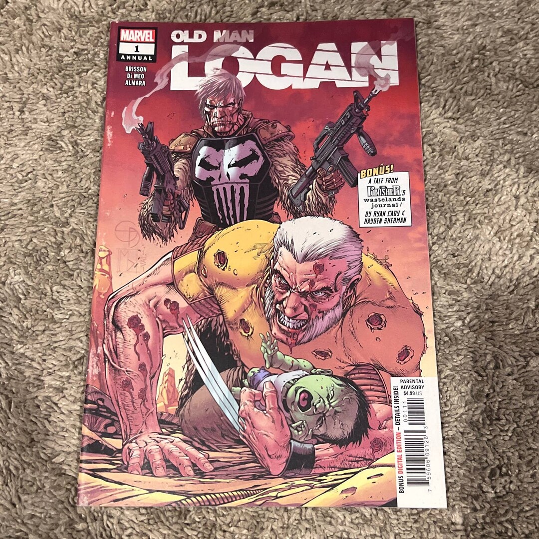 OLD Man Logan Annual 1 MARVEL Comics 2018 - Etsy