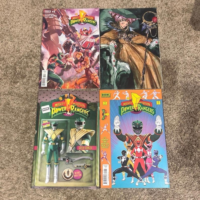 Mighty Morphin Power Rangers #1-50 Comic Lot of 25 Go Go Power Rangers ...