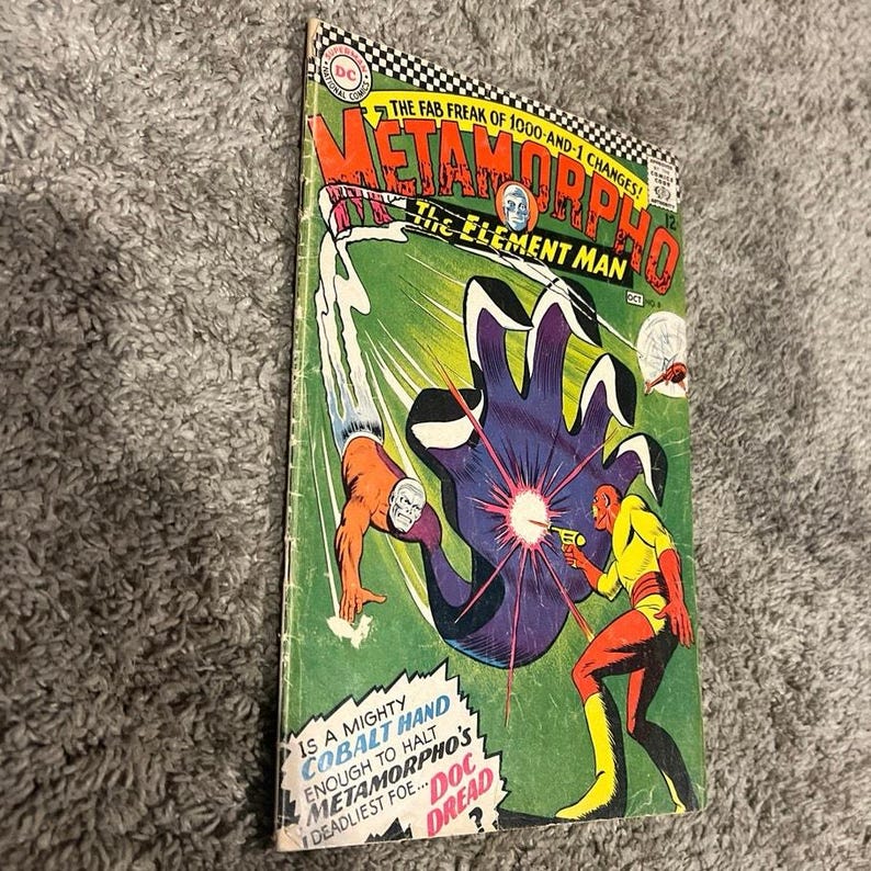 Metamorpho 8 oct 1966, DC the Element Man Silver Age - Etsy