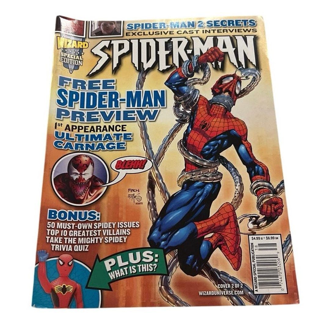 Spider-man Wizard Special Edition Cover 2/2 Ultimate Carnage, Movie ...