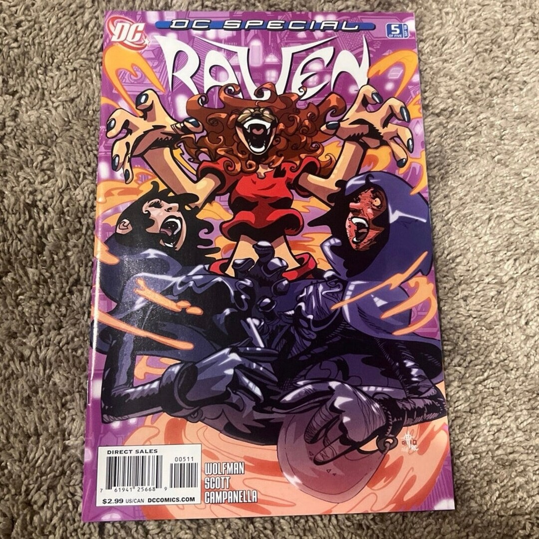Raven DC Comic 5 of 5 Miniseries - Etsy