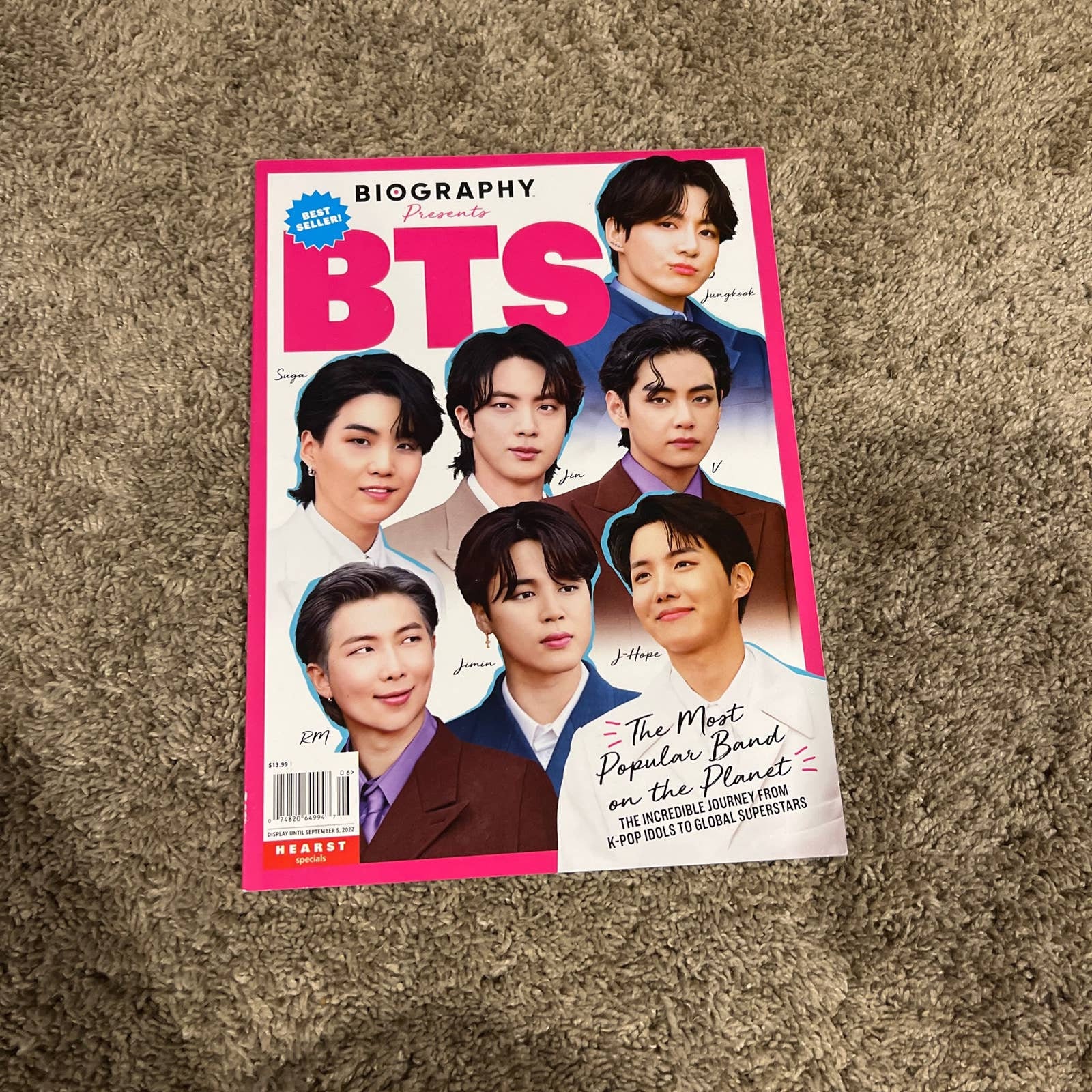 BTS Magazine Lot of 6 Issues BTS Fanbook, BTS Time Magazine - Etsy