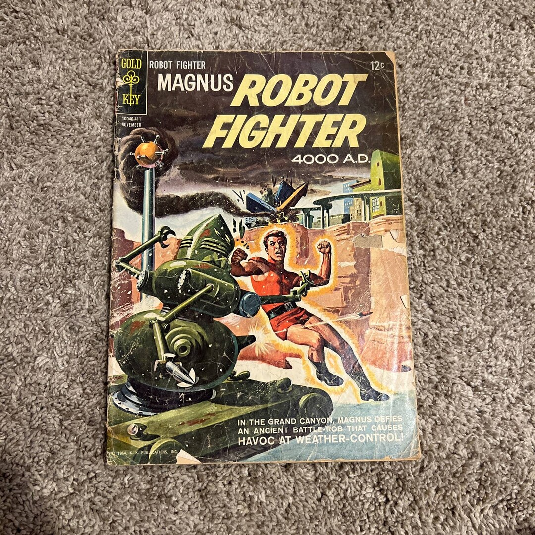 Magnus Robot Fighter 4000 A.d. Issue 8 From 1964 Poor - Etsy