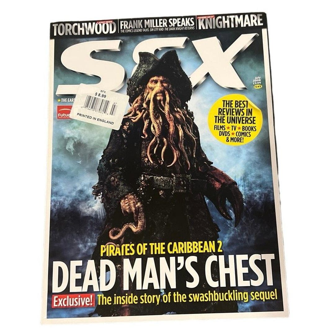 SFX Magazine 145 Superman Returns Pirates of the Caribbean Dr. Who 2006 ...