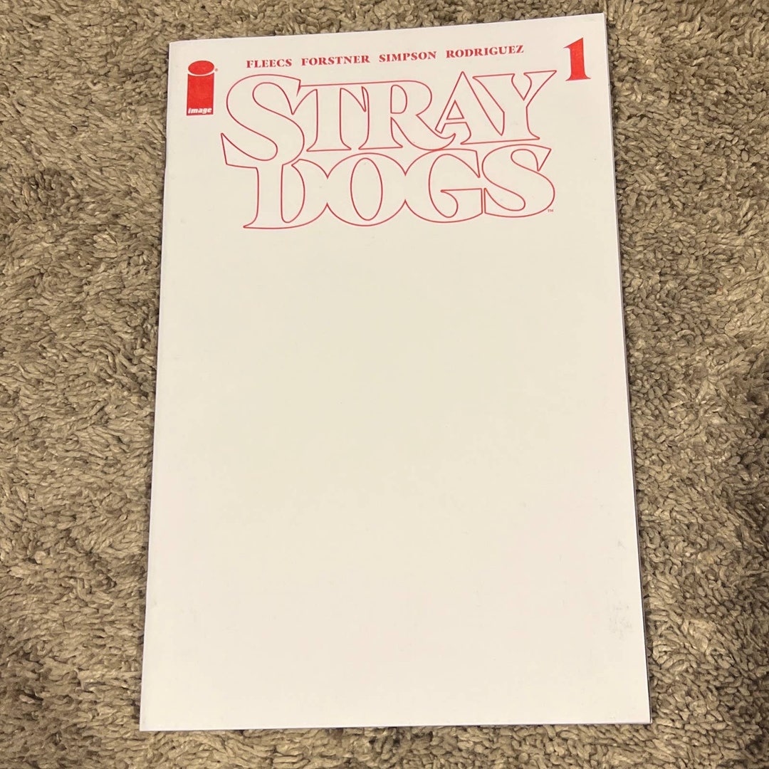 Stray Dogs #1 Blank 5th Print Variant Cover B 2021 - Etsy