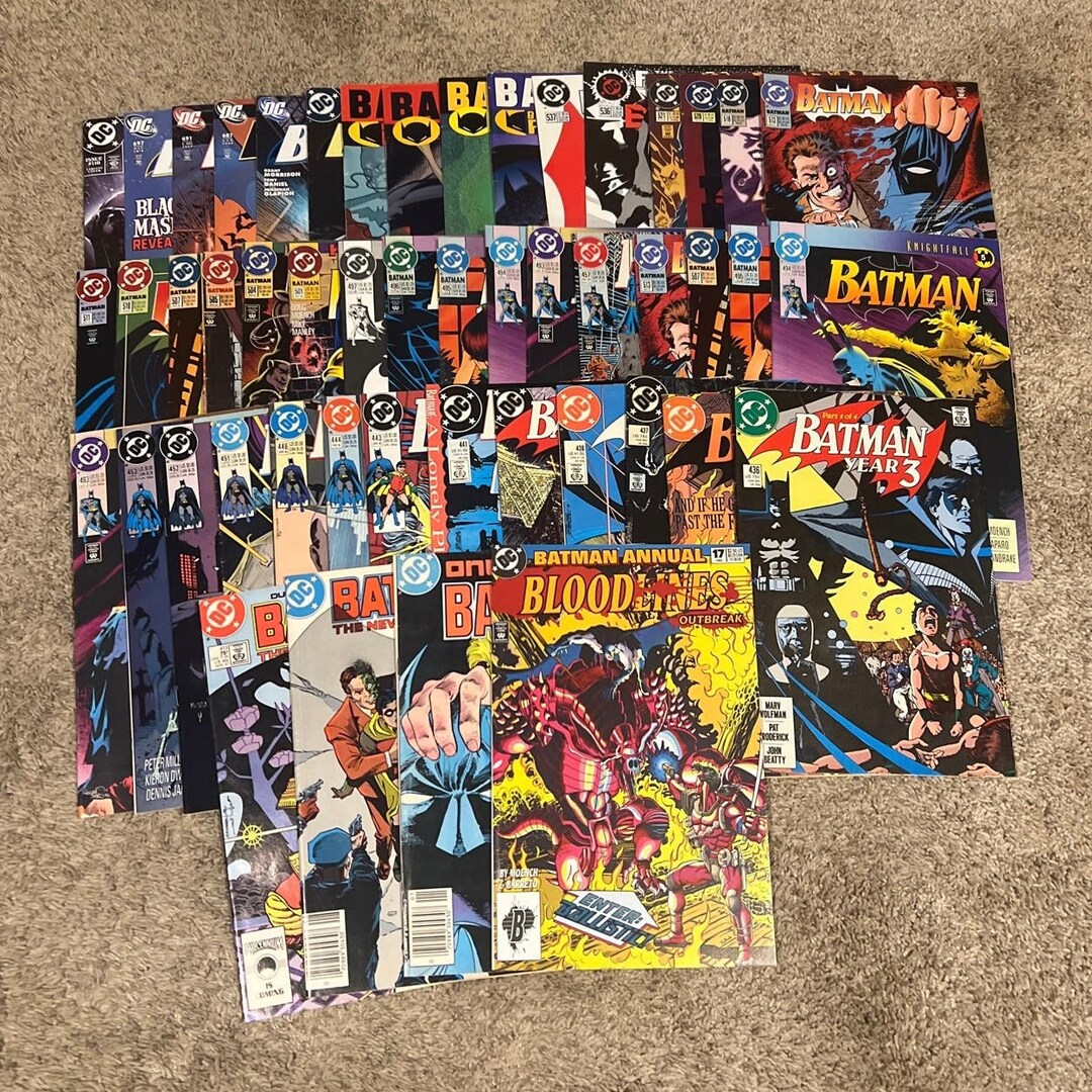 Batman #403- 697 Comic Lot 49 Comics in Total See Description - Etsy