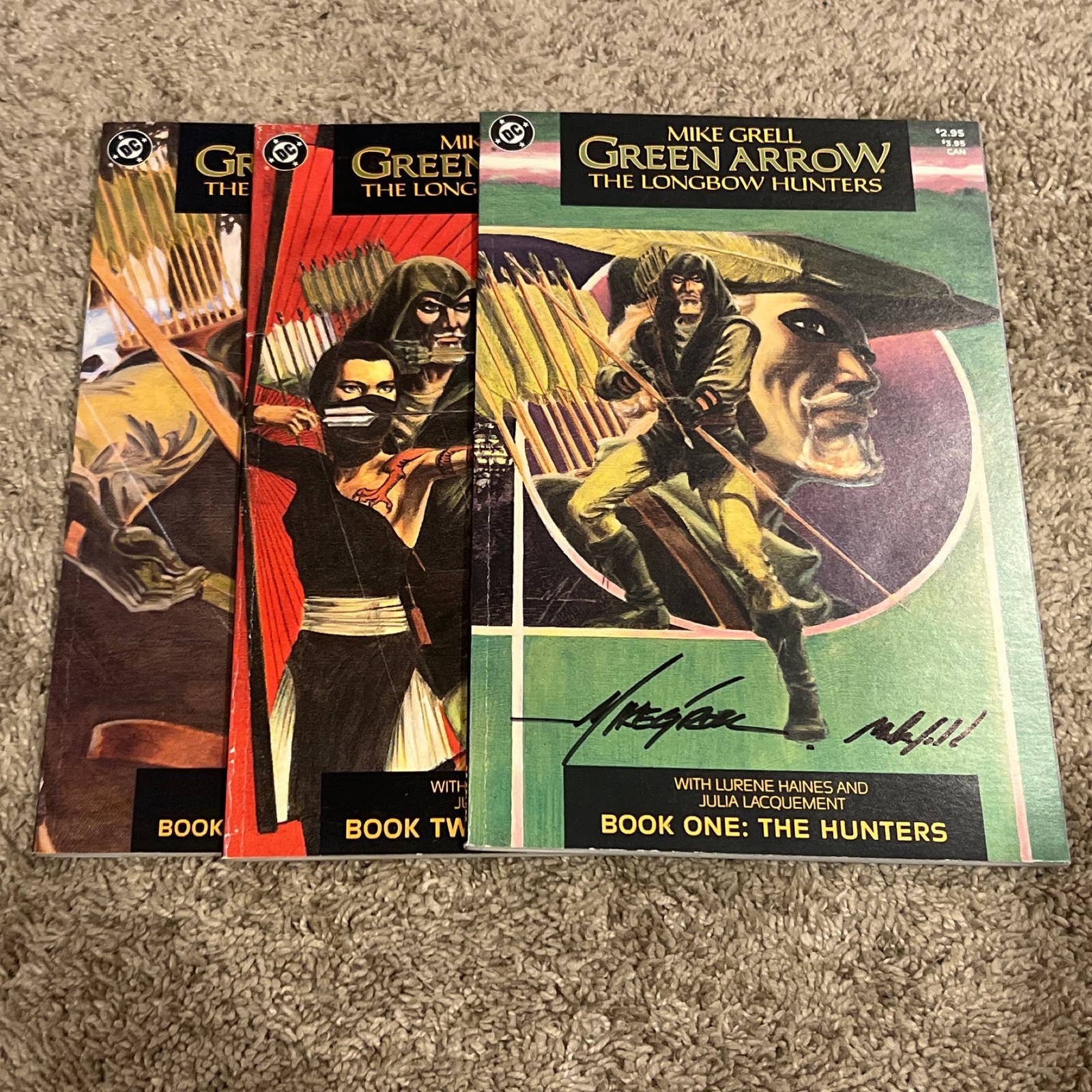 Green Arrow Longbow Hunters Cover