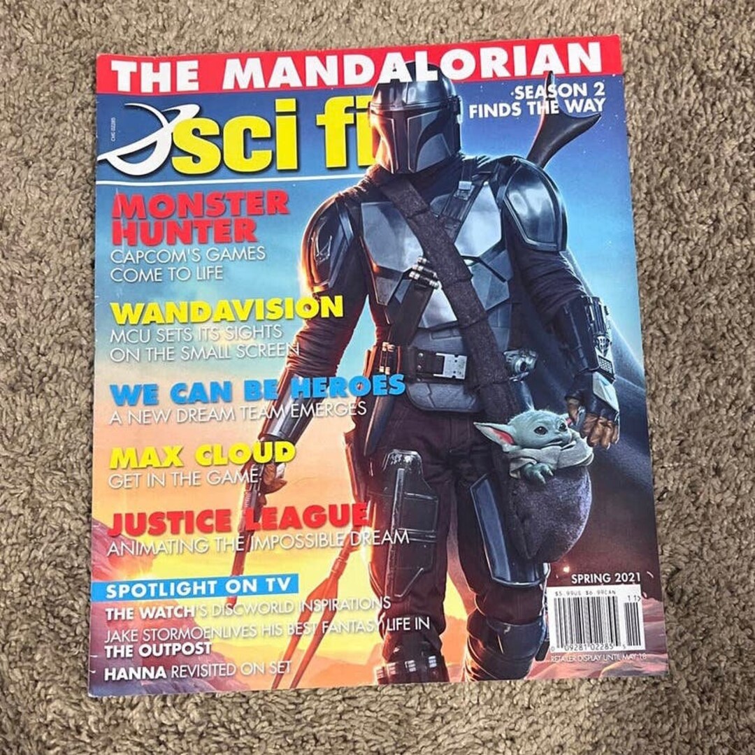Sci Fi Magazine Spring 2021 Issue Wandavision / the Mandalorian Scifi ...