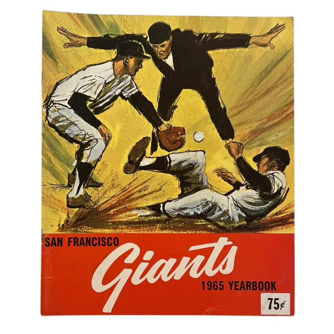 1965 San Francisco Giants Baseball Yearbook 1st Edition Clean Copy - Etsy