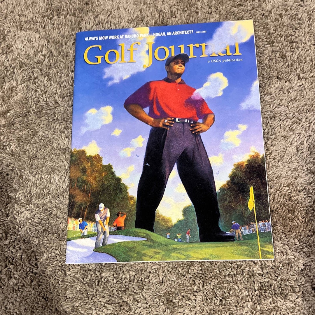 Golf Journal Magazine With Tiger Woods on the Cover 2001 - Etsy