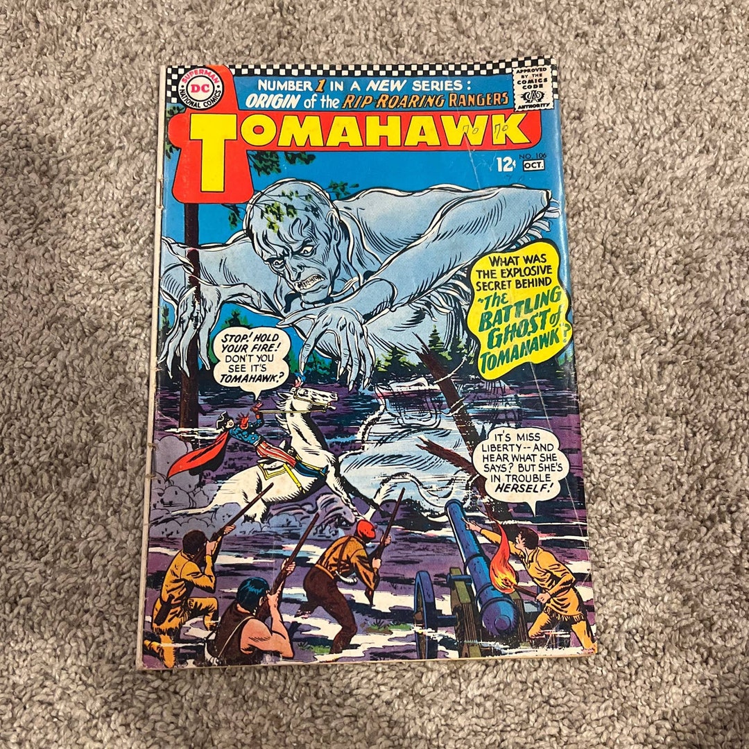DC Tomahawk 106 Battling Ghost of Tomahawk 1966 - Etsy