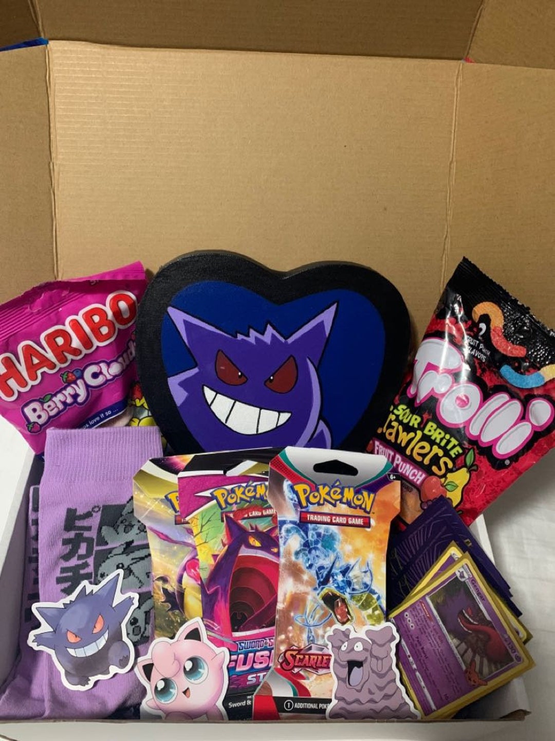 Gengar Themed Pokemon Gift Box Hand-crafted Gift Box - Etsy
