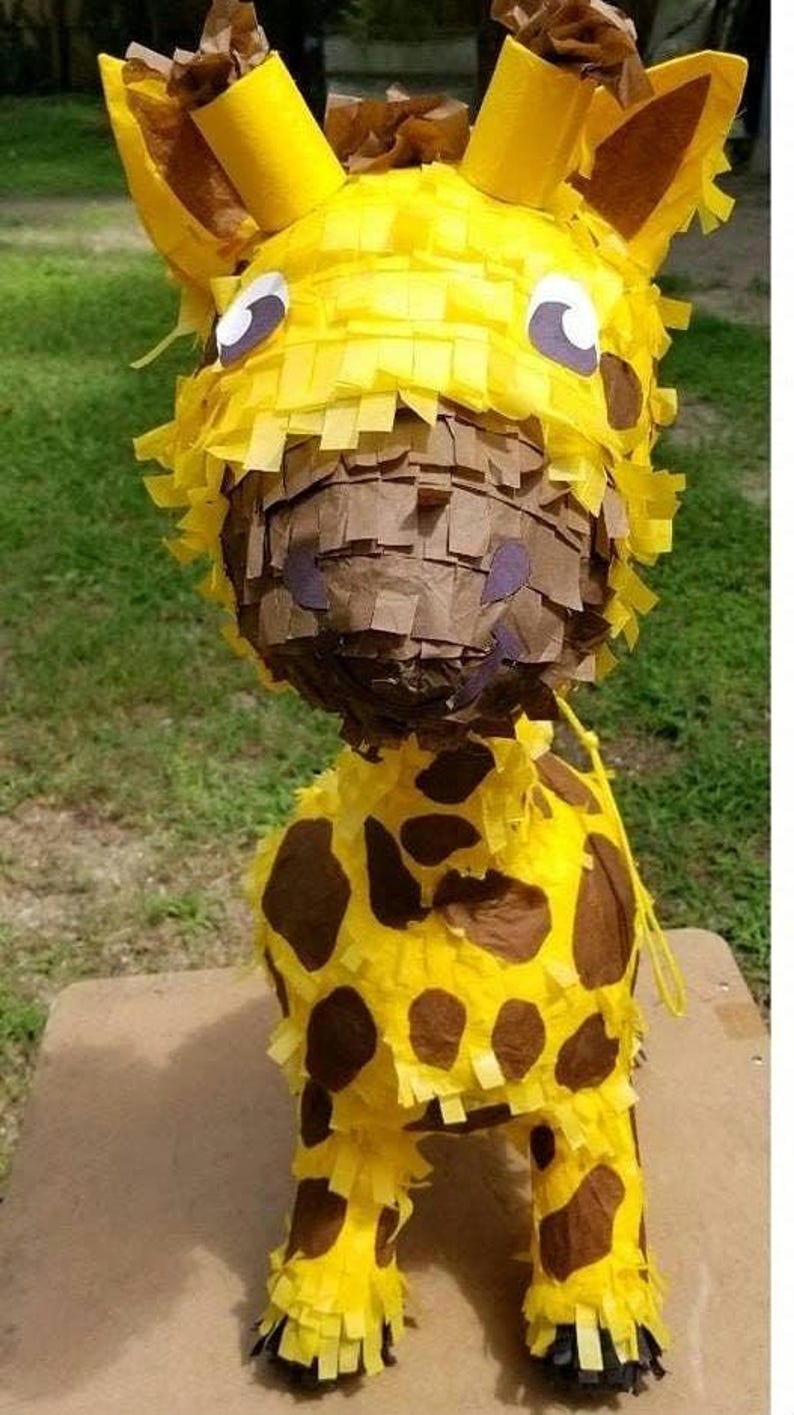 Giraffe Piñata - Etsy