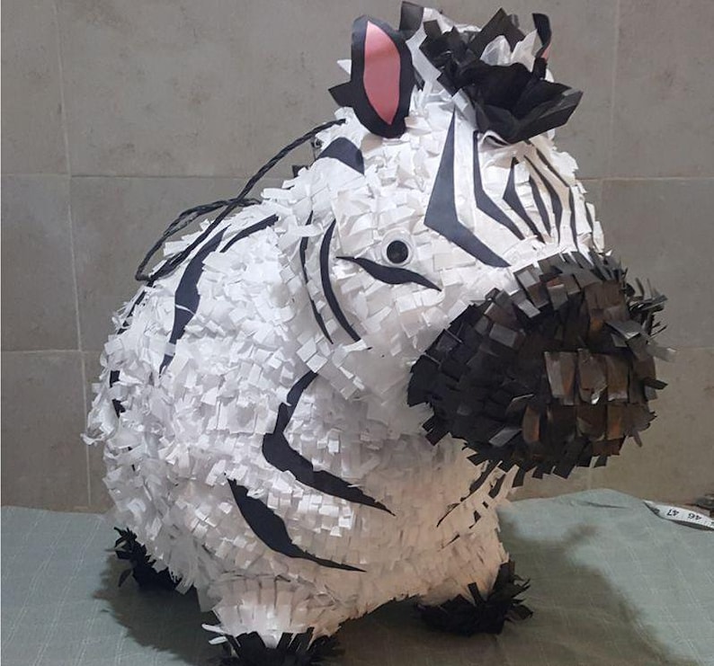 Zebra Piñata - Etsy