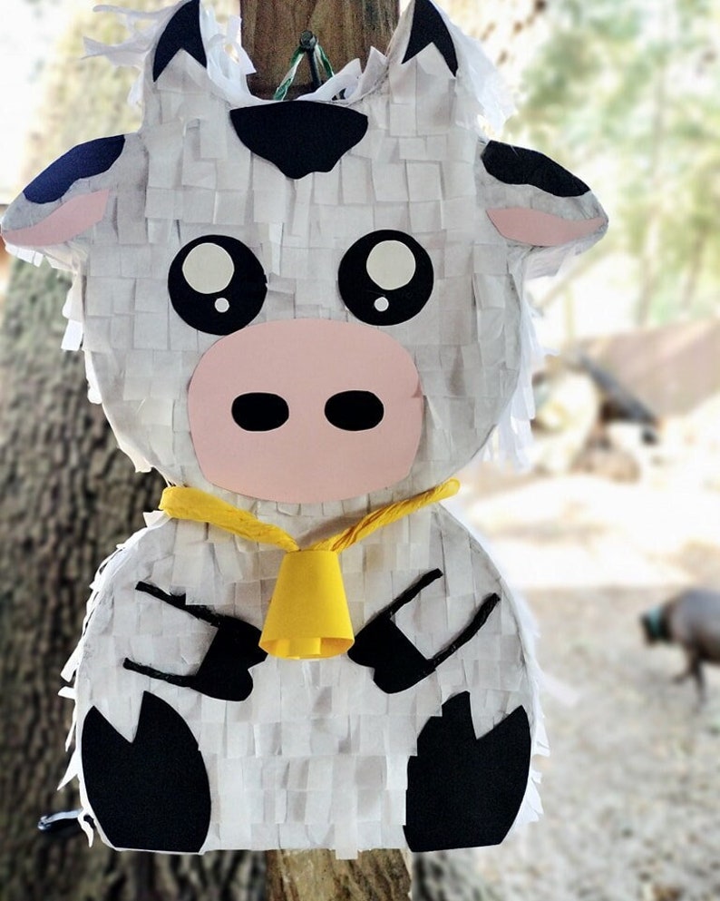 Little Cow Piñata Center Piece - Etsy