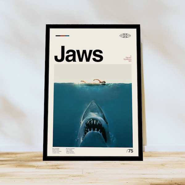 Jaws Poster - Etsy