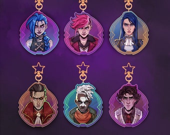 Arcane Claw Machine Keychains - Etsy