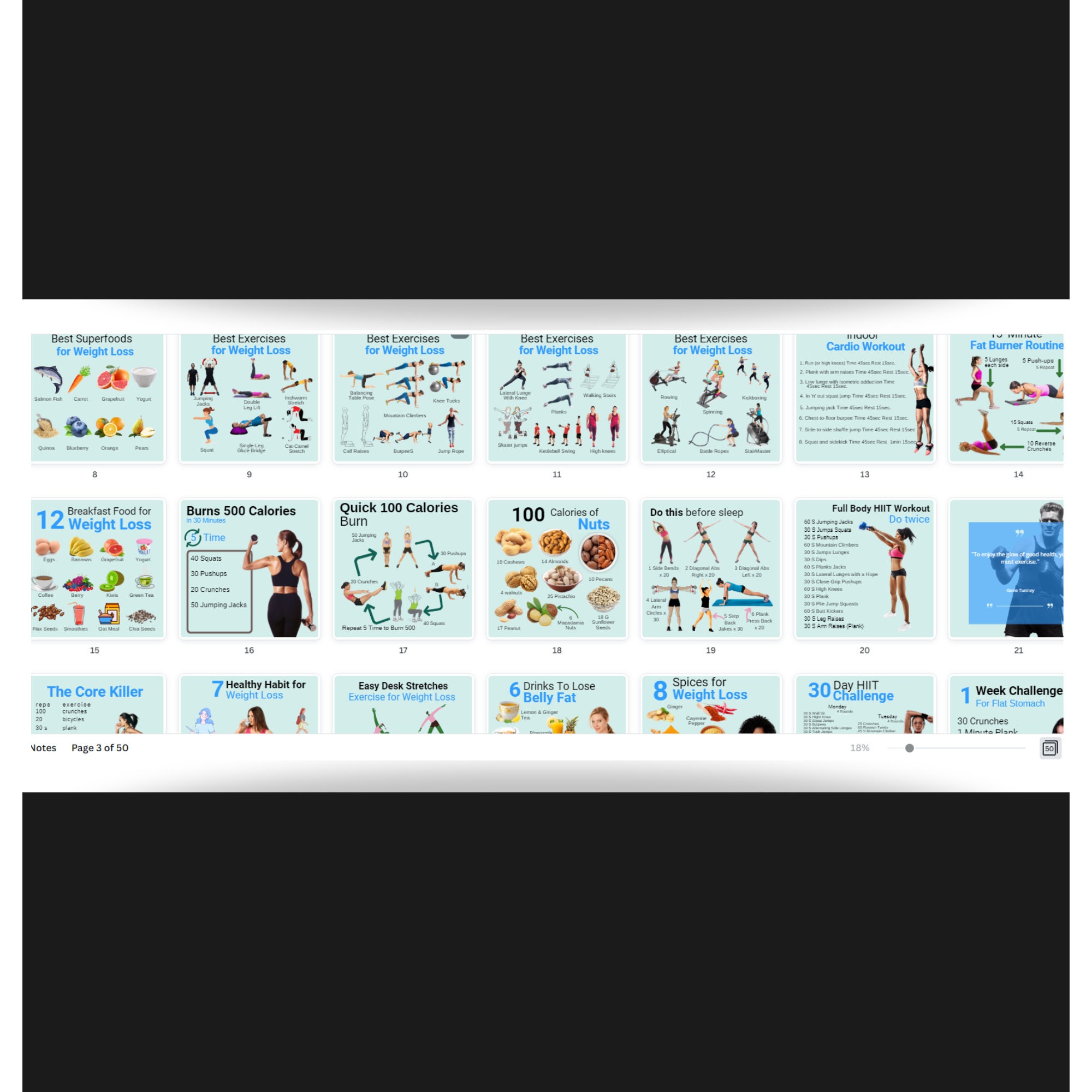 100+ Each Editable Canva Health Templates With 20+ Modules. Becomes ...