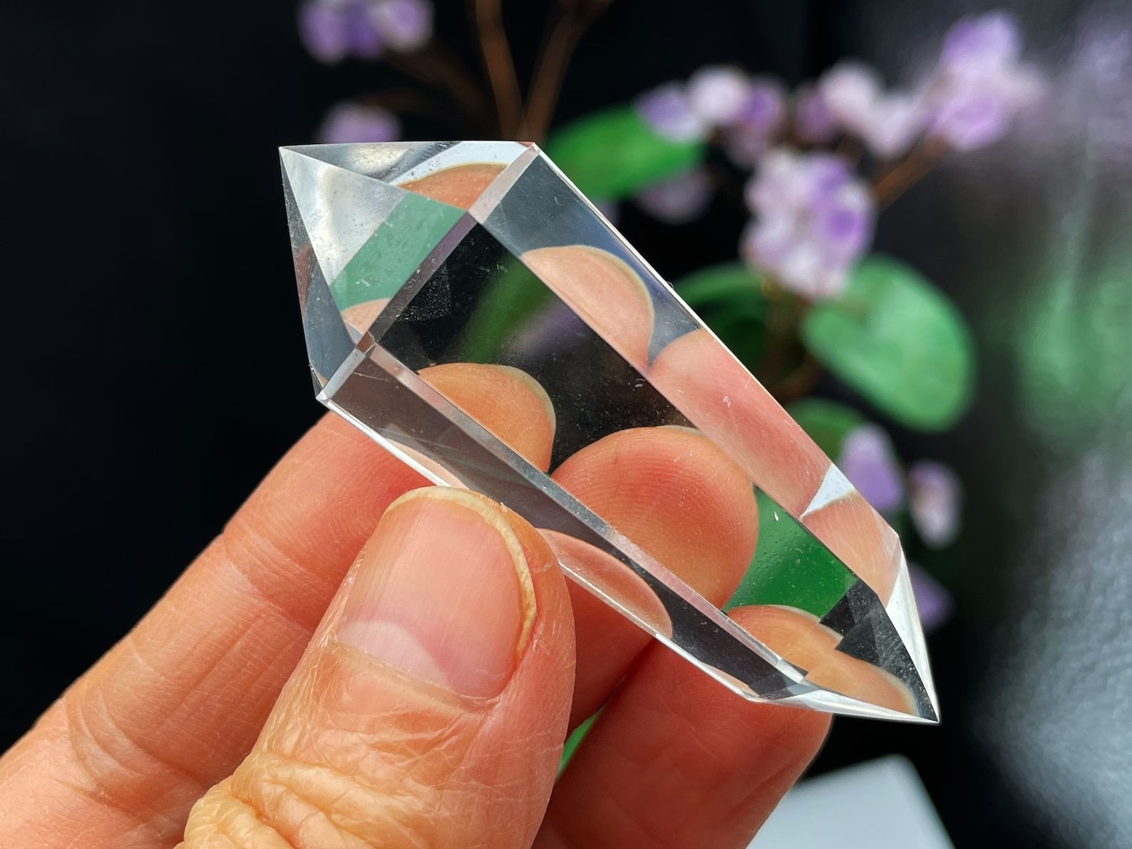 Clear Quartz Crystal, 6 Sided Vogel Style, Crystal Point, Metaphysical ...