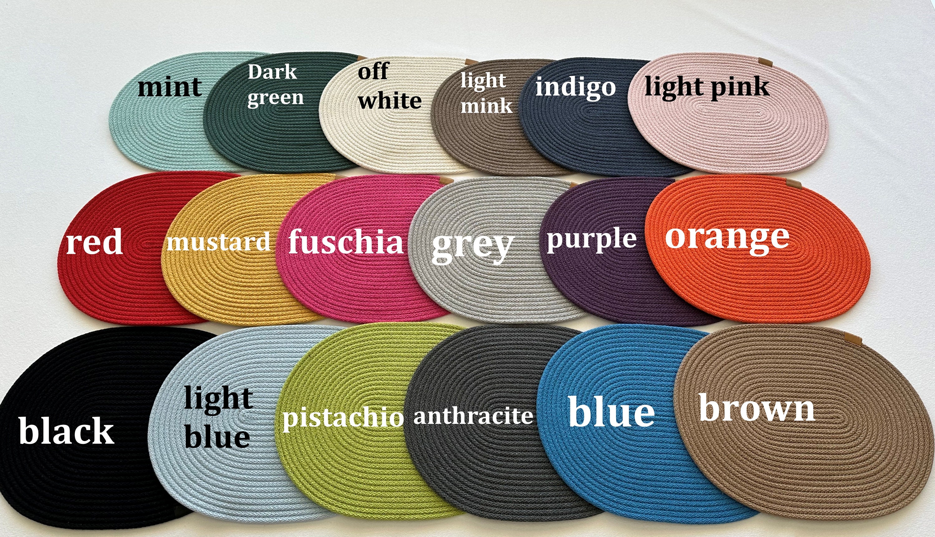 Custom Size Placemats, Oval Placemats, Round Placemats, Custom Made ...