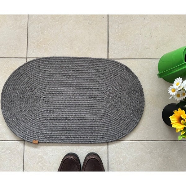 Oval Placemats, Cotton Rope Placemat, Dining Table Mats, Colorful ...