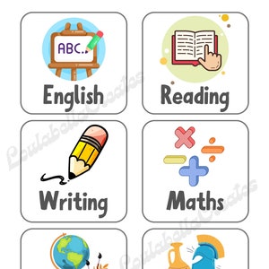 Classroom Visual Timetable - Daily Schedule for Teachers - Educational ...