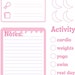 Ultimate Pink Digital Daily Planner, Printable Organiser for Teachers ...